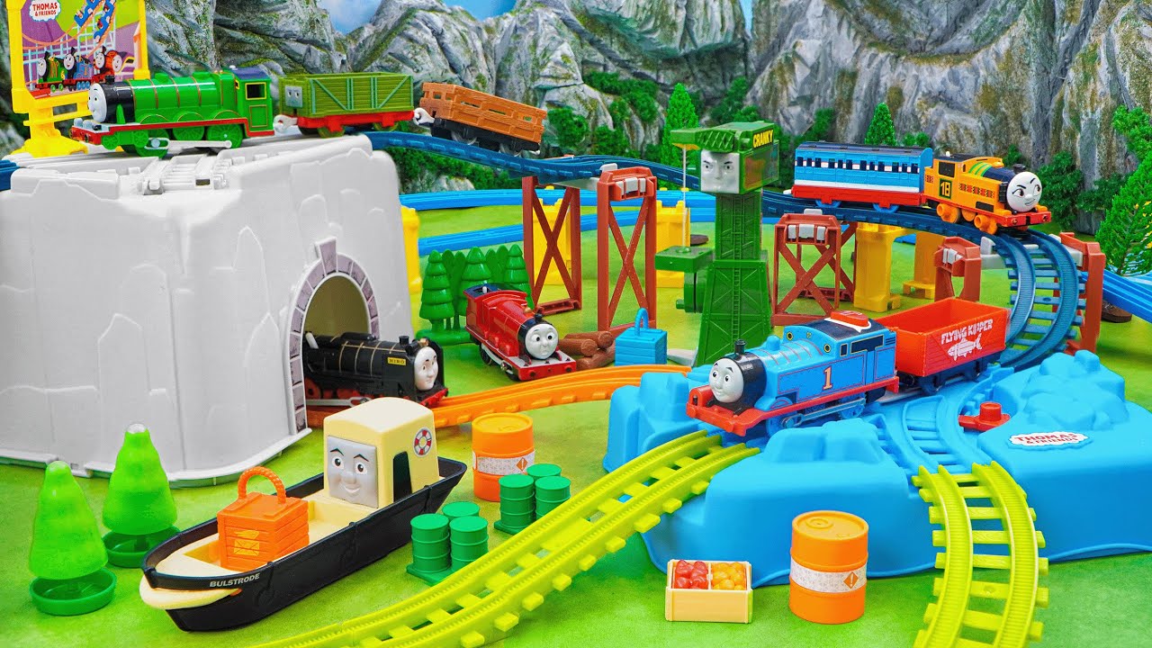 Plarail Shinkansen Subway ☆Construction Subway Line via Dokidoki ...