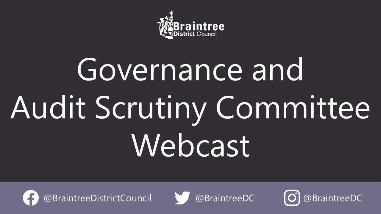 Governance and Audit Scrutiny Committee - 24th August 2023 - YouTube