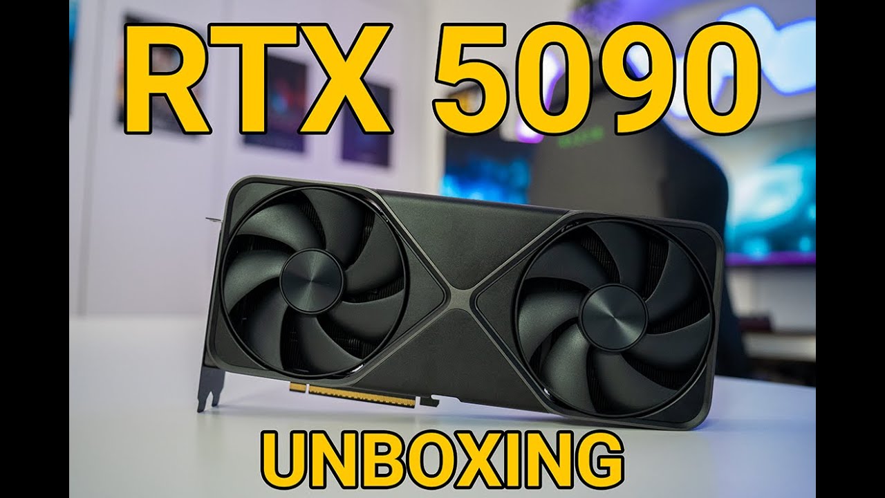 RTX 5090 - First Unboxing - YouTube