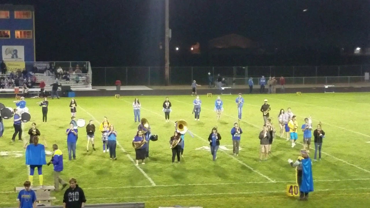 Rochester High school band 20170929 - YouTube