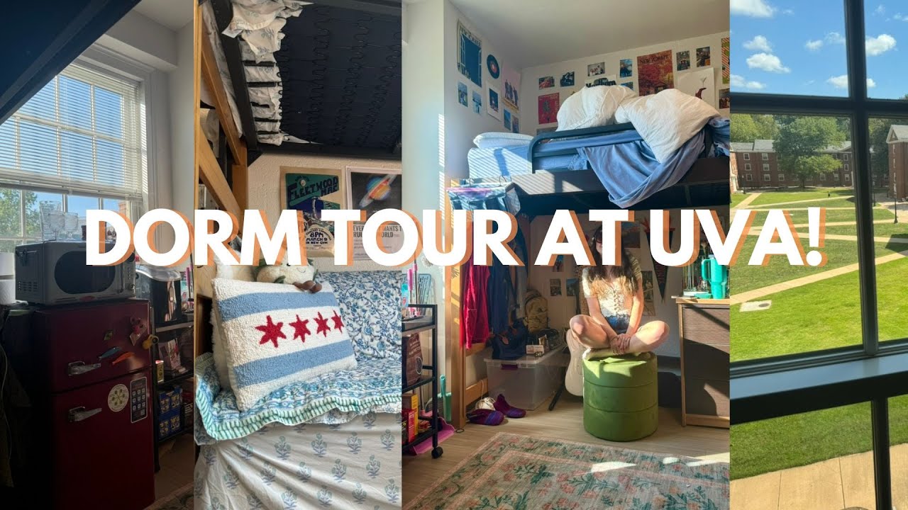 University of Virginia Room Tour! Old Dorms: Kent House - YouTube