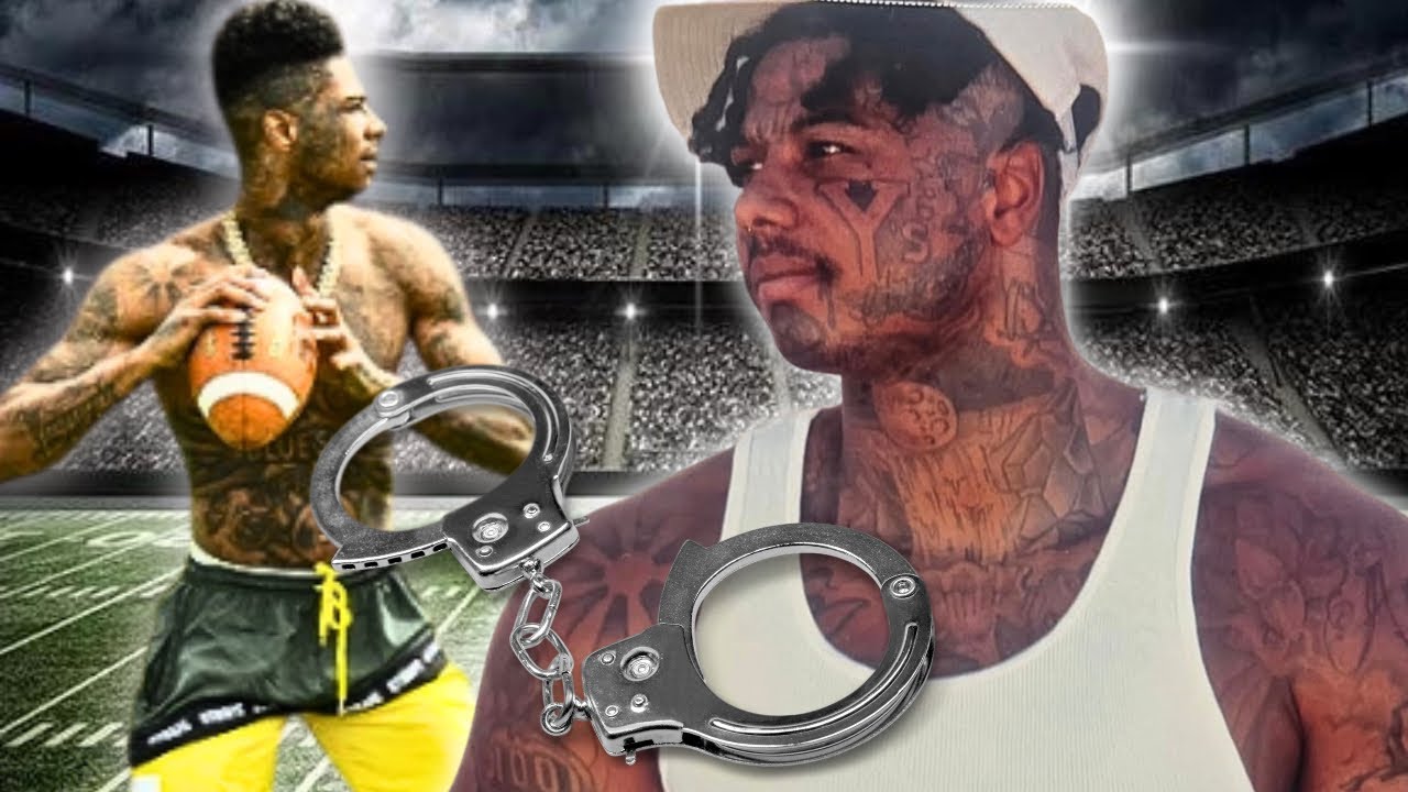 From NFL Prospect to Shooter.. Here's Why Blueface Was in Jail - YouTube