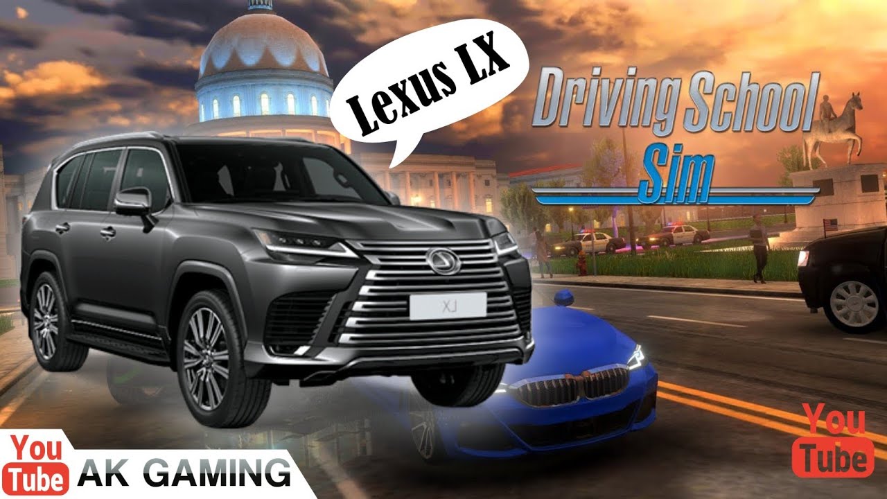 DRIVING SCHOOL SIMULATOR ||MAP WASHINGTON DC|| Lexus LX || GAME PLAY VIDEOl #games # ...
