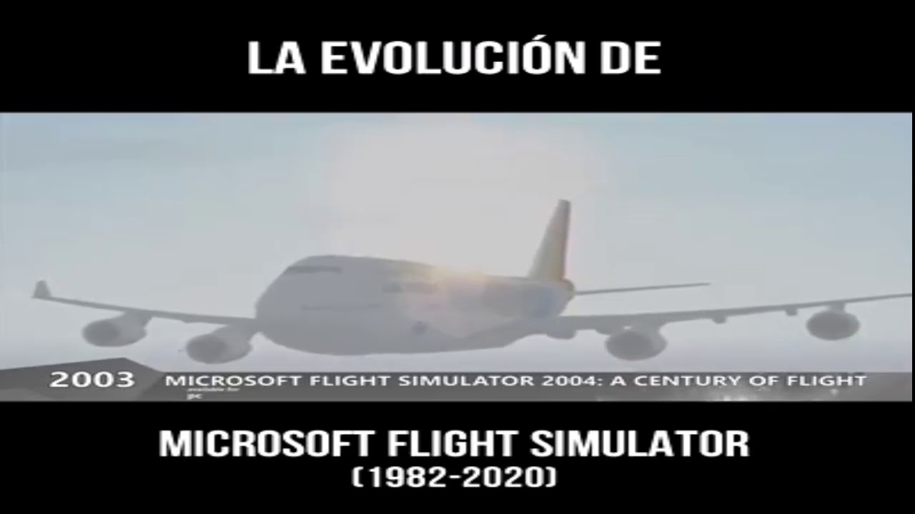 La evolución de Microsoft Flight Simulator (1982-2020) - YouTube