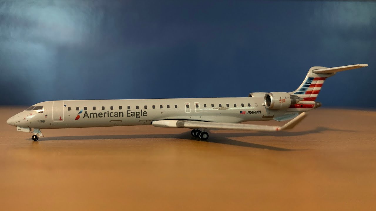 Gemini Jets American Eagle CRJ-900LR 1/400 Scale Review, 47% OFF
