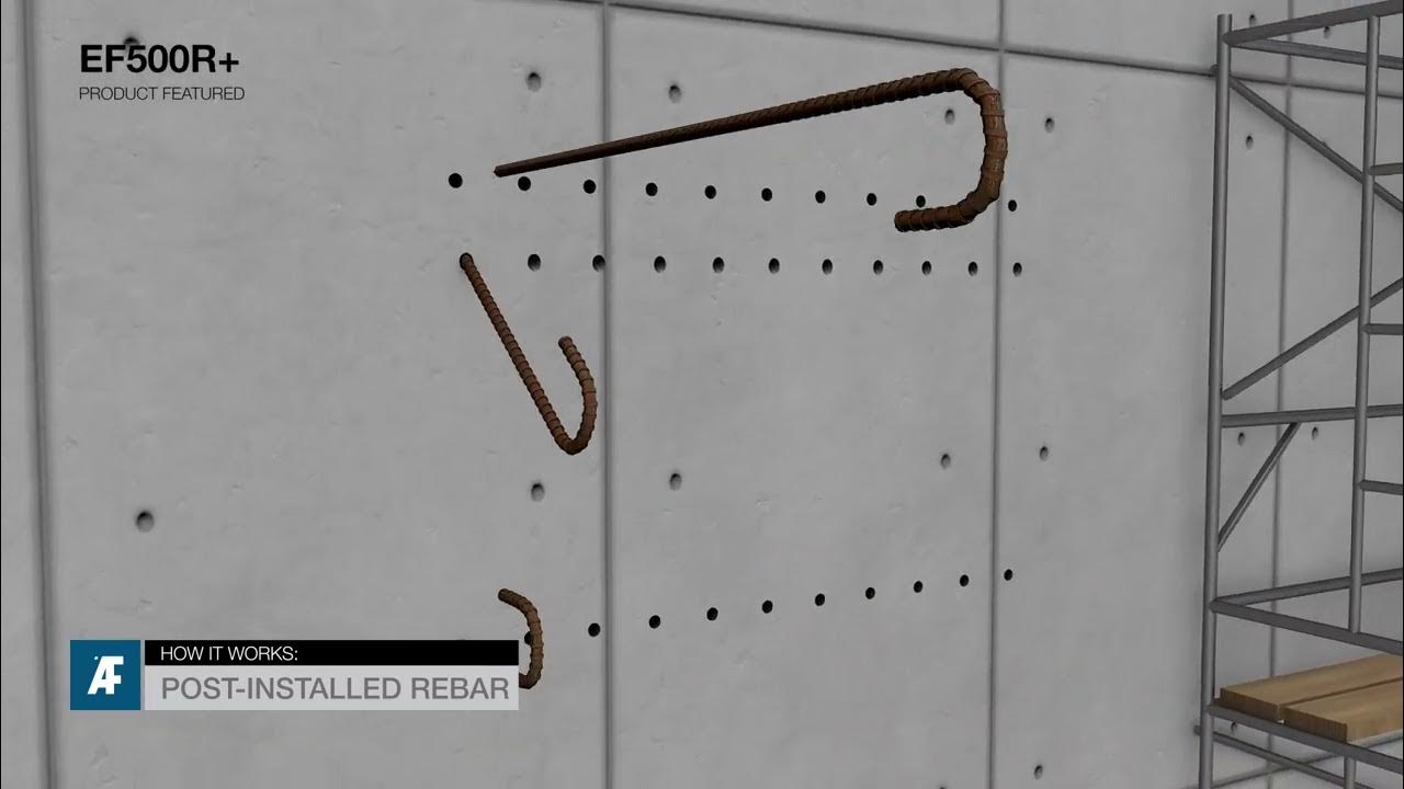 How It Works: Solid Bridge Foundations: Using Chemical Anchor EF500R+ with Bridge Corbels - YouTube