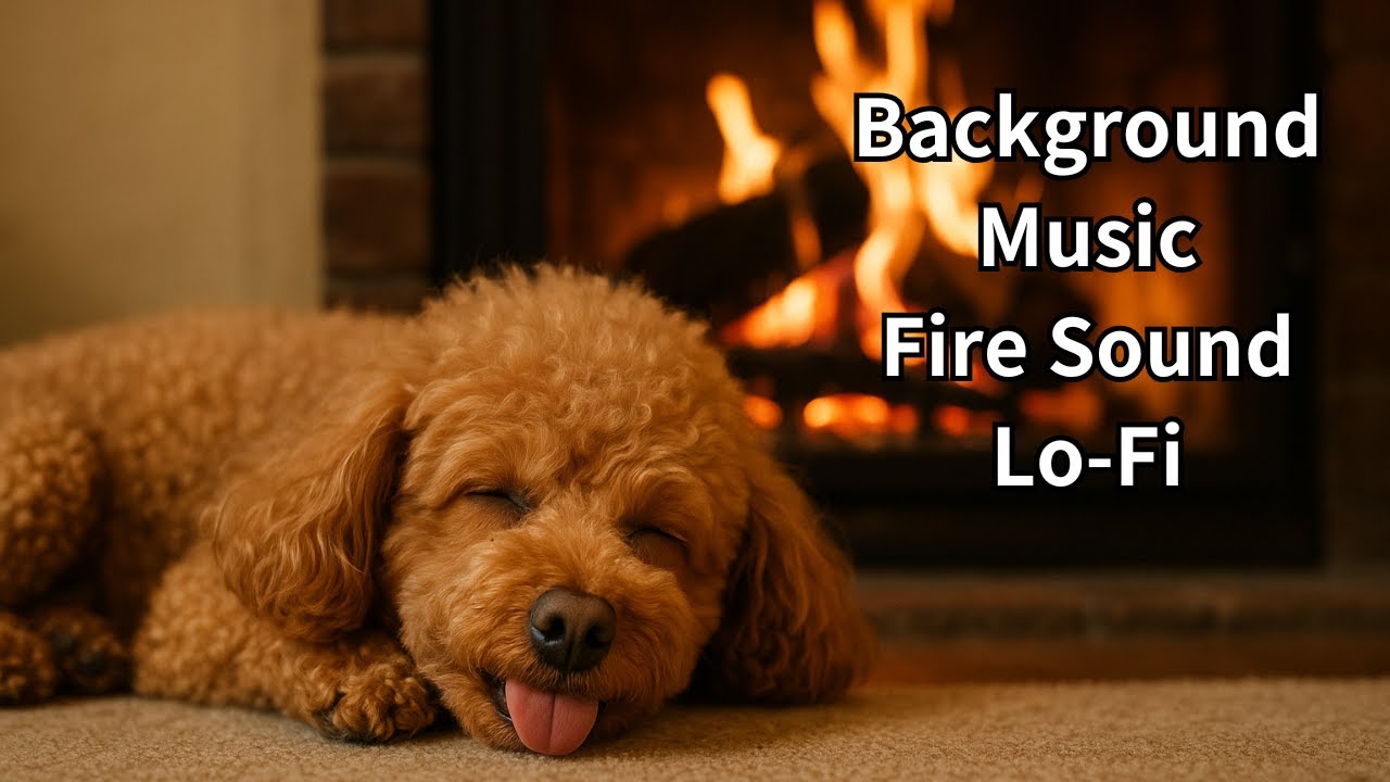 Vol.88 Lo-Fi,Fire Sound,Dog【Background Music】 #healing - YouTube