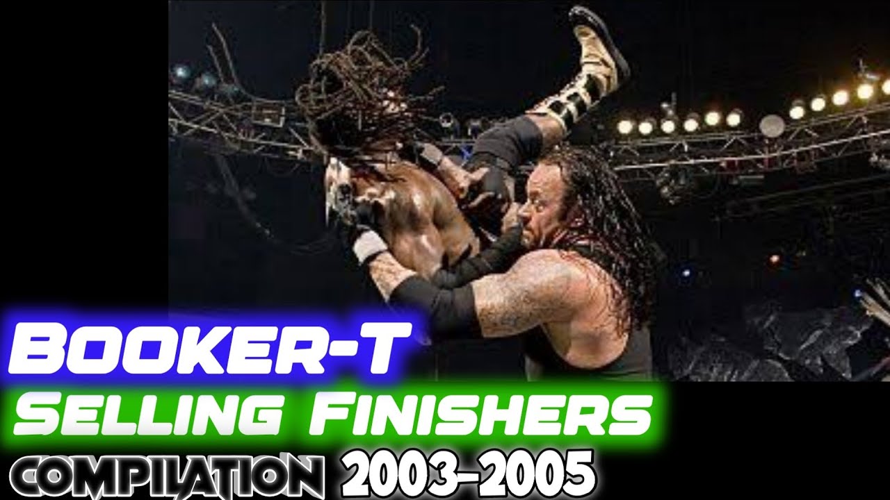 WWE Booker-T Selling Finishers Compilation 2003-2005 - YouTube
