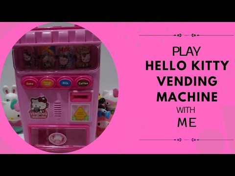 🌈🌈 HELLO KITTY AUTOMATIC VENDING MACHINE ASMR 🎀 - YouTube