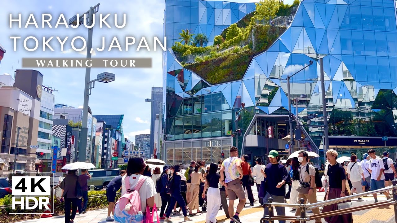 Tokyo Harajuku Walk | Tokyo, Japan Walking Tour 🇯🇵【4K | 60fps】 - YouTube