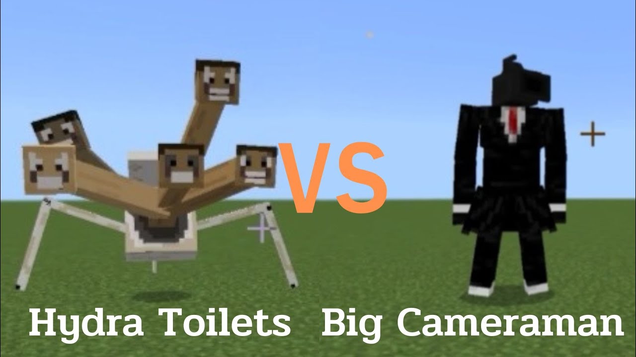 Hydra Toilet VS Big Cameraman Minecraft ? - YouTube