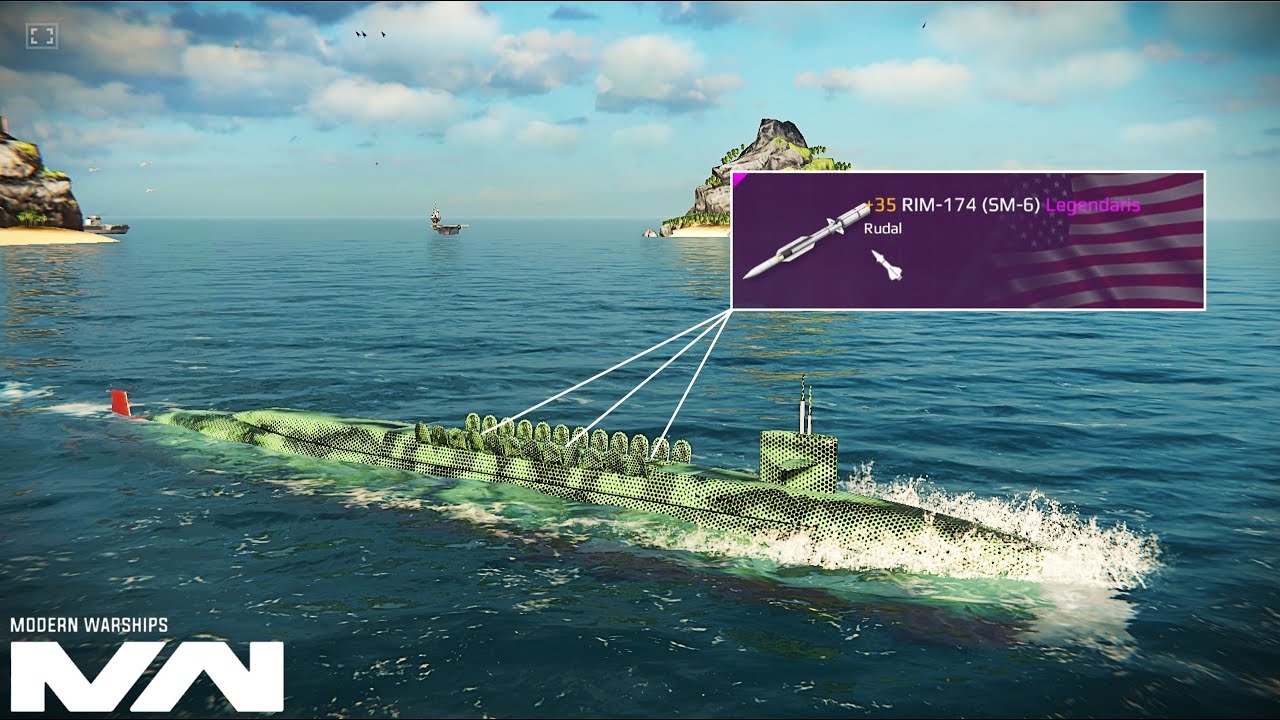 USS Ohio - 5x RIM-174 its Worth? - Modern Warships - YouTube