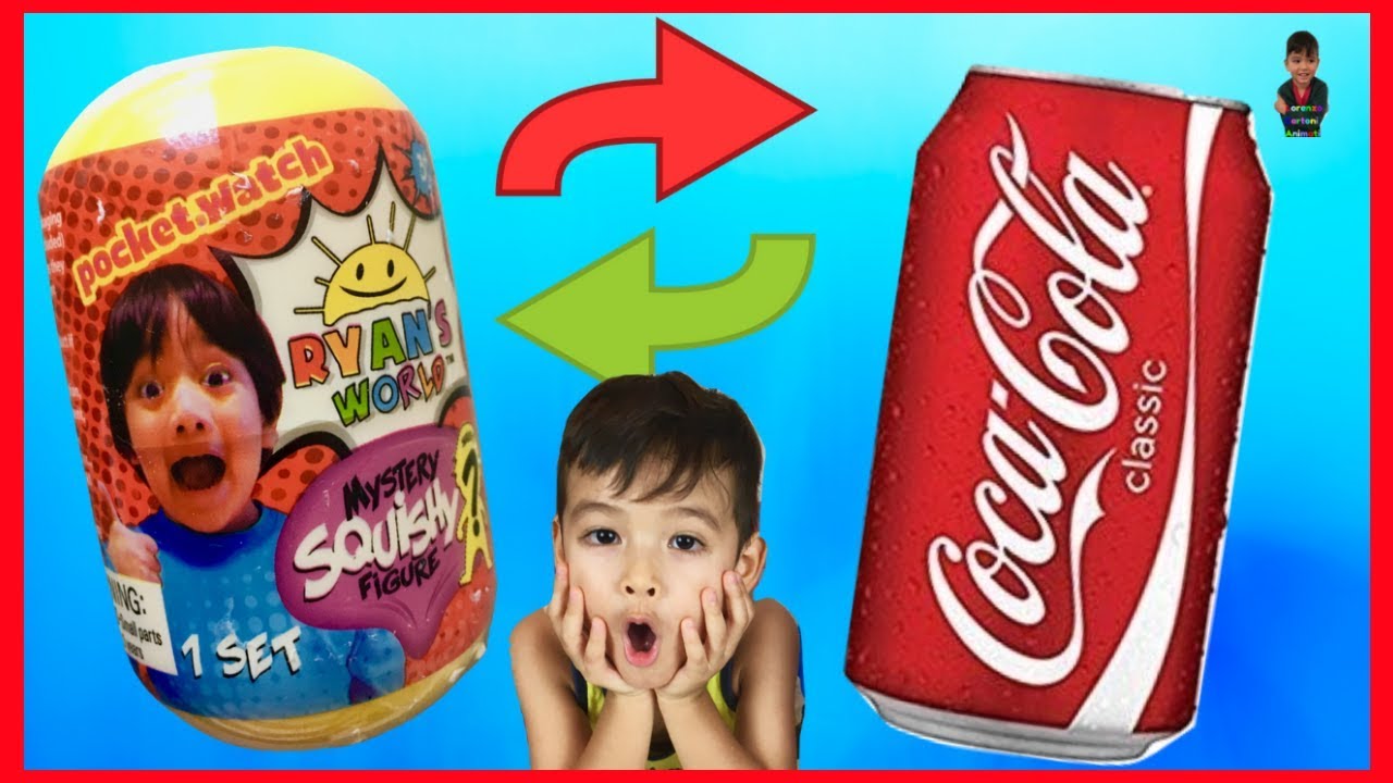 Pretend Play Soda Vending Machine Turn Into Ryan's World Toy | Ryan's ...