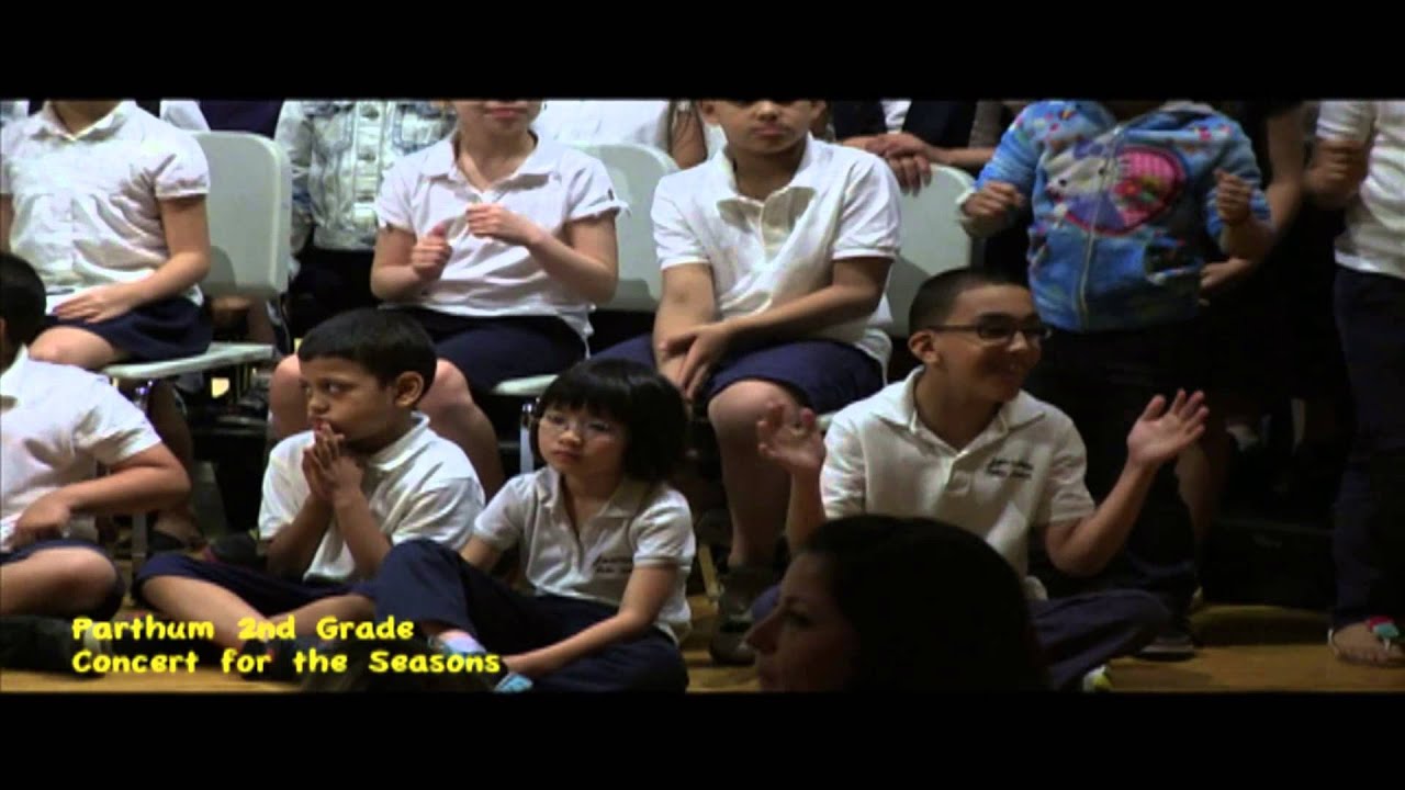 Parthum 2nd Grade Concert for the Seasons - YouTube