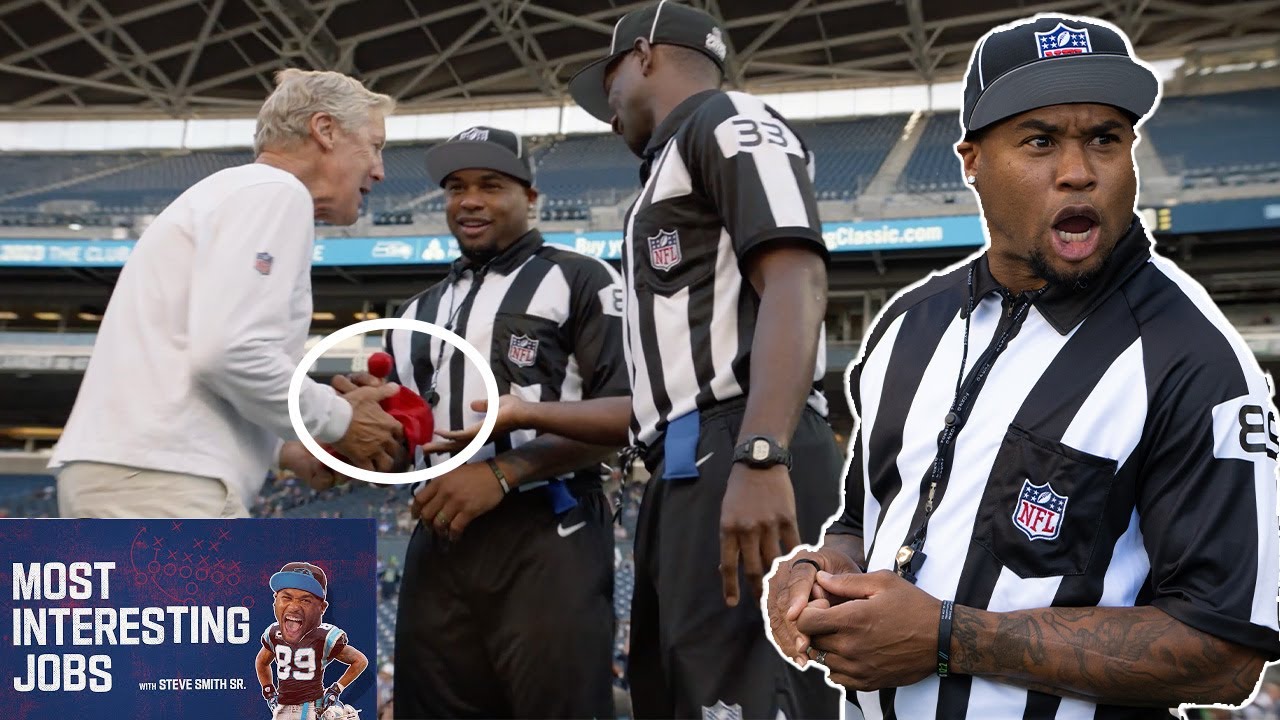 Steve Smith SR. Learns EVERYTHING About How to Be an NFL Referee | Most ...