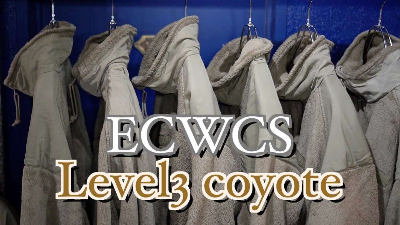 【ECWCS】Level3 fleece jacket : COYOTE TAN - YouTube