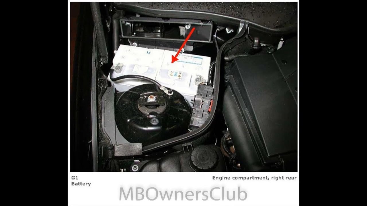 Mercedes Benz CLK 350 Component Locations 03 YouTube