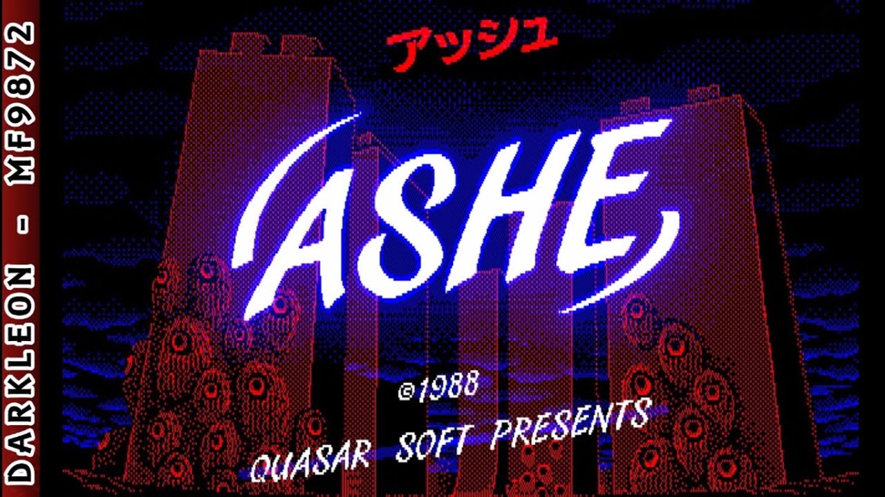 Nec Pc 88 - Ashe © 1988 Quasar Soft - Intro - YouTube