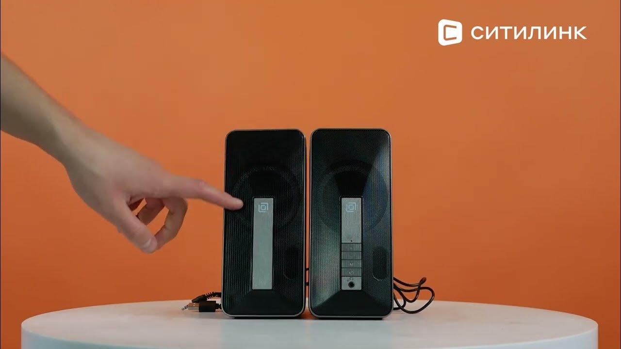 Обзор Колонок Bluetooth Oklick OK-130 | Ситилинк - YouTube