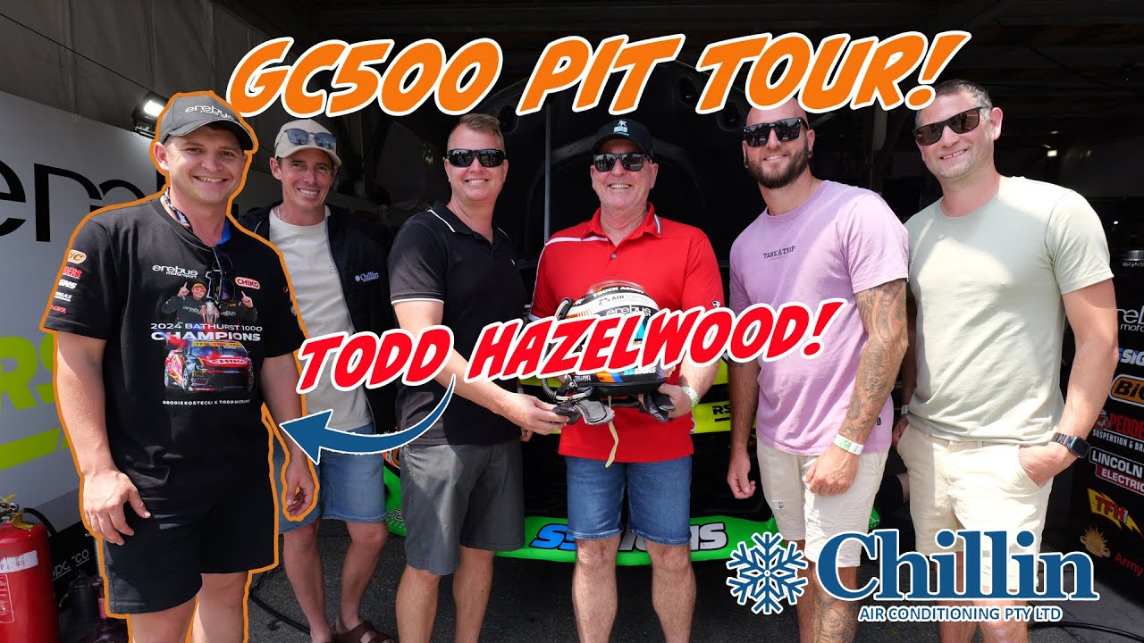 SURPRISE Pit Lane Tour GC500 2024 - YouTube