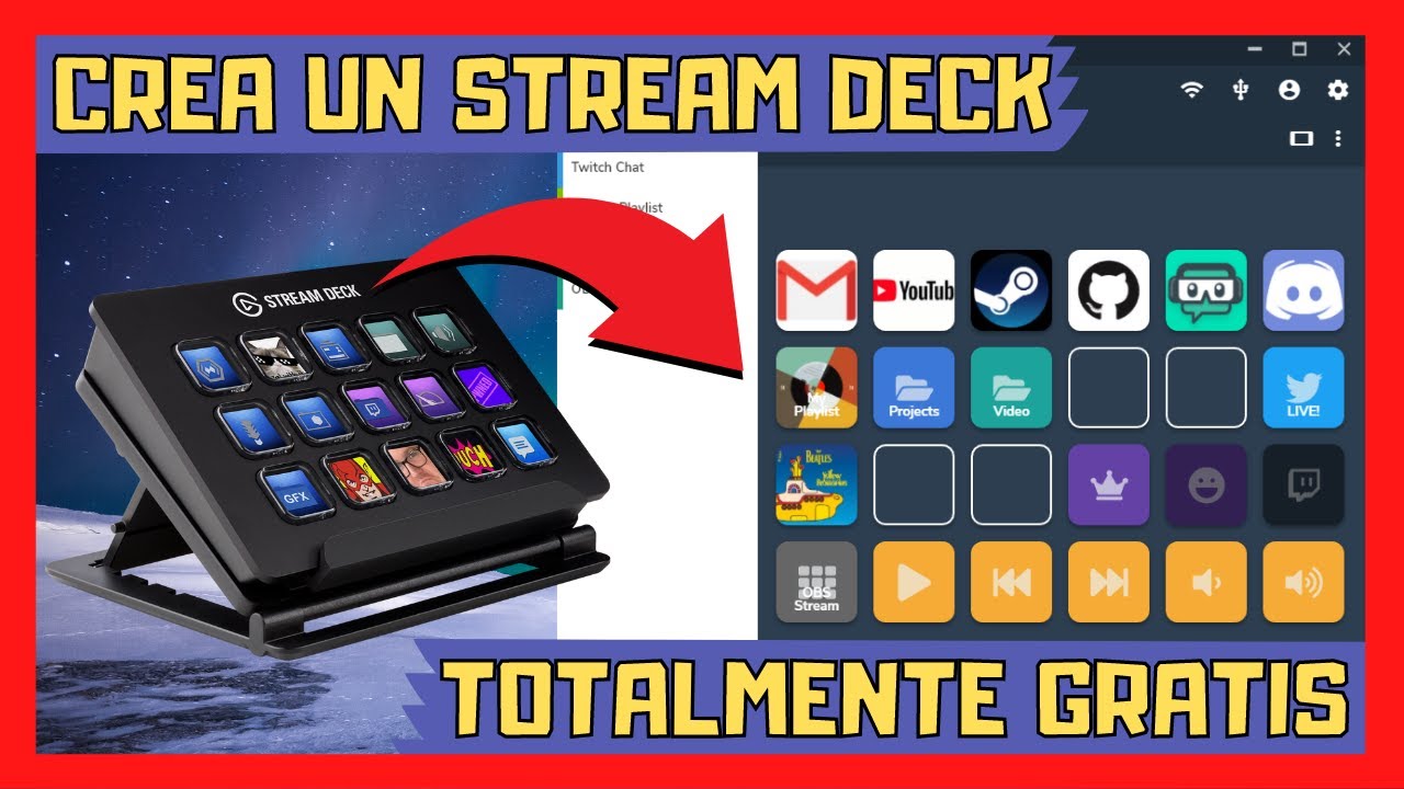 Como crear un Stream Deck casero con Deckboard - YouTube