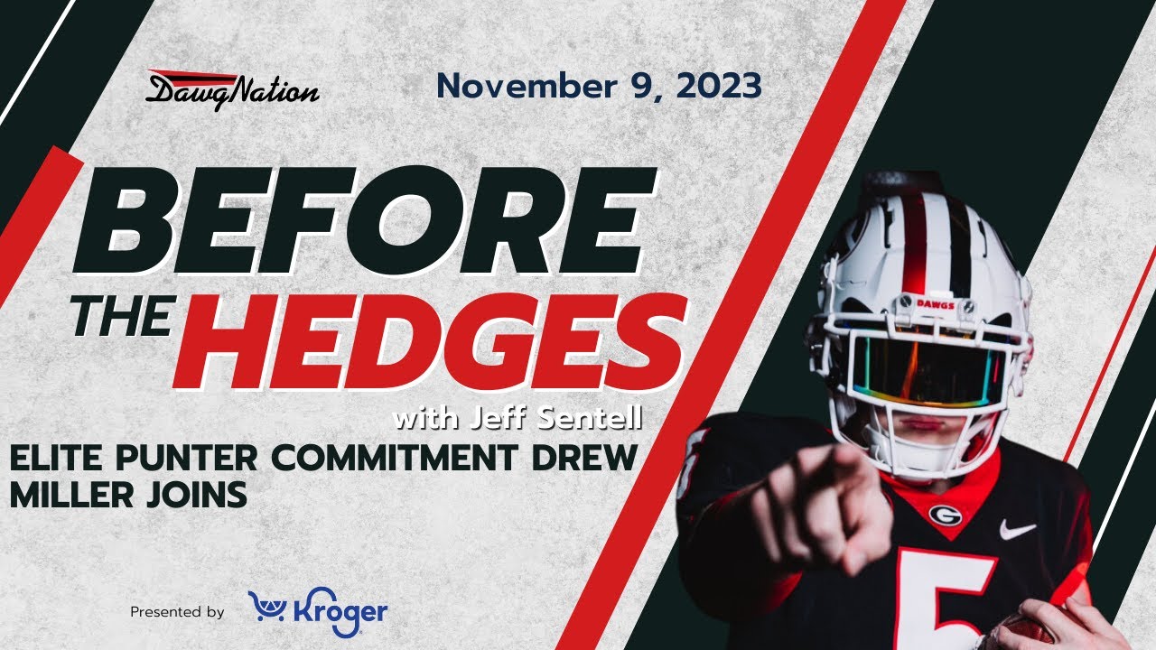 Elite punter commitment Drew Miller joins "Before the Hedges" live ...