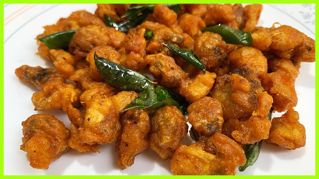 Mushroom 65 | காளான் 65 | kalaan 65 | மஷ்ரூம் 65 - YouTube