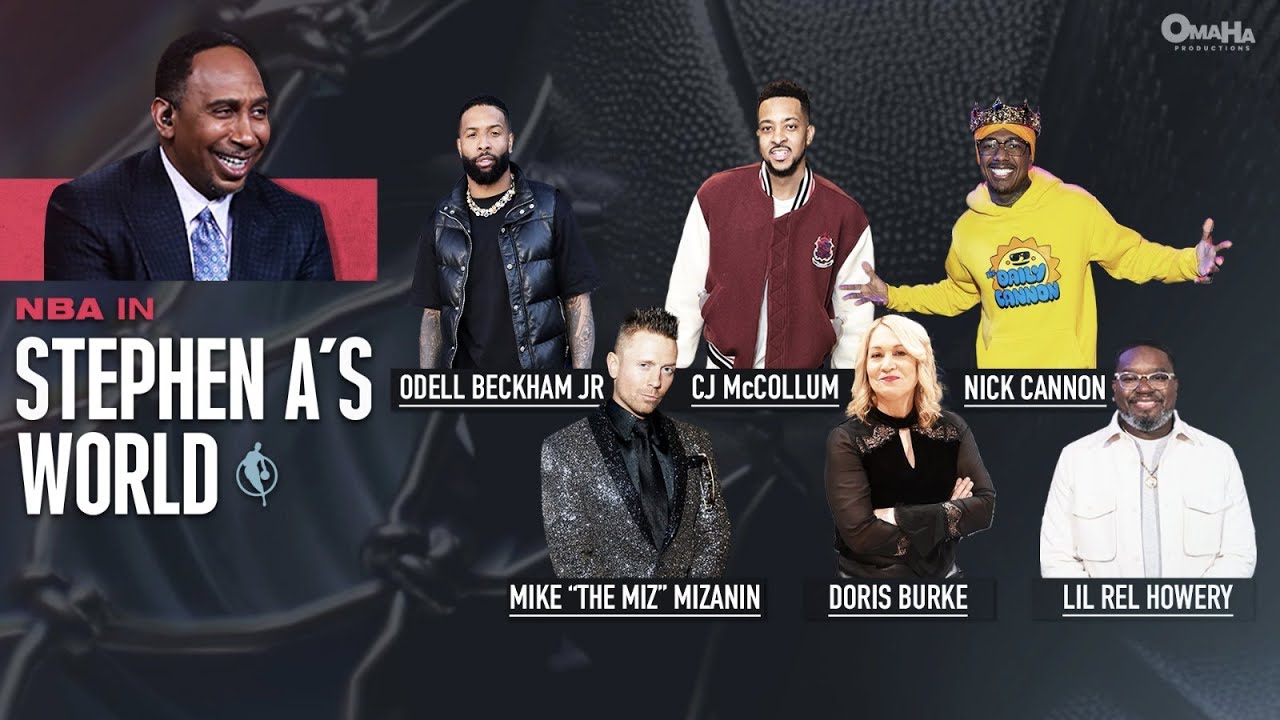 Best of NBA in Stephen A's World: Odell Beckham Jr., CJ McCollum, Doris ...
