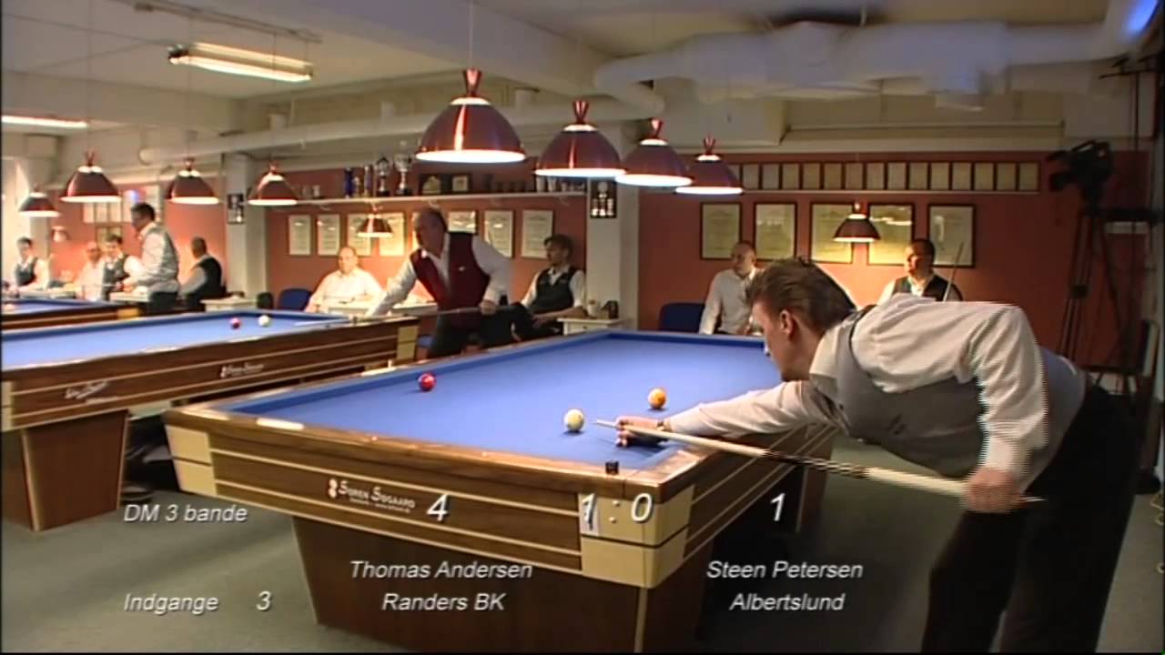 Dm 3 Bande Carambole Individuelt 2011 5 Runde Thomas Andersen Randers ...