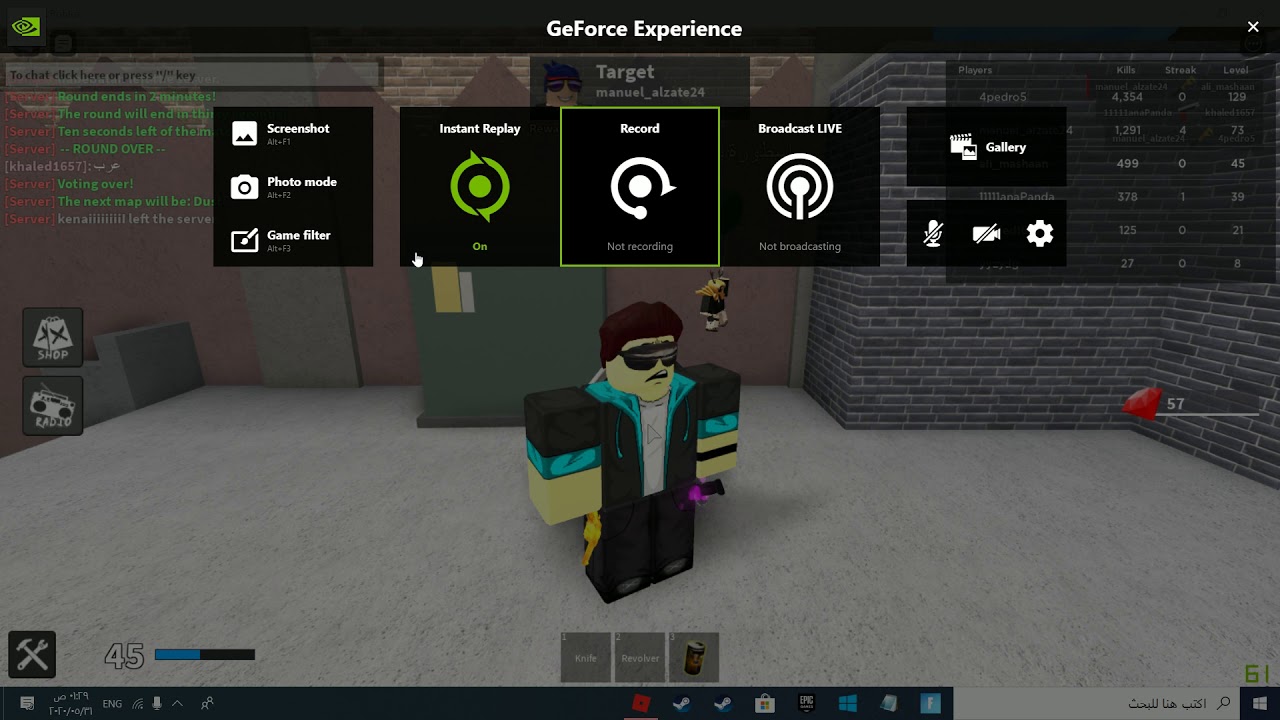 Roblox | Shot with GeForce - YouTube