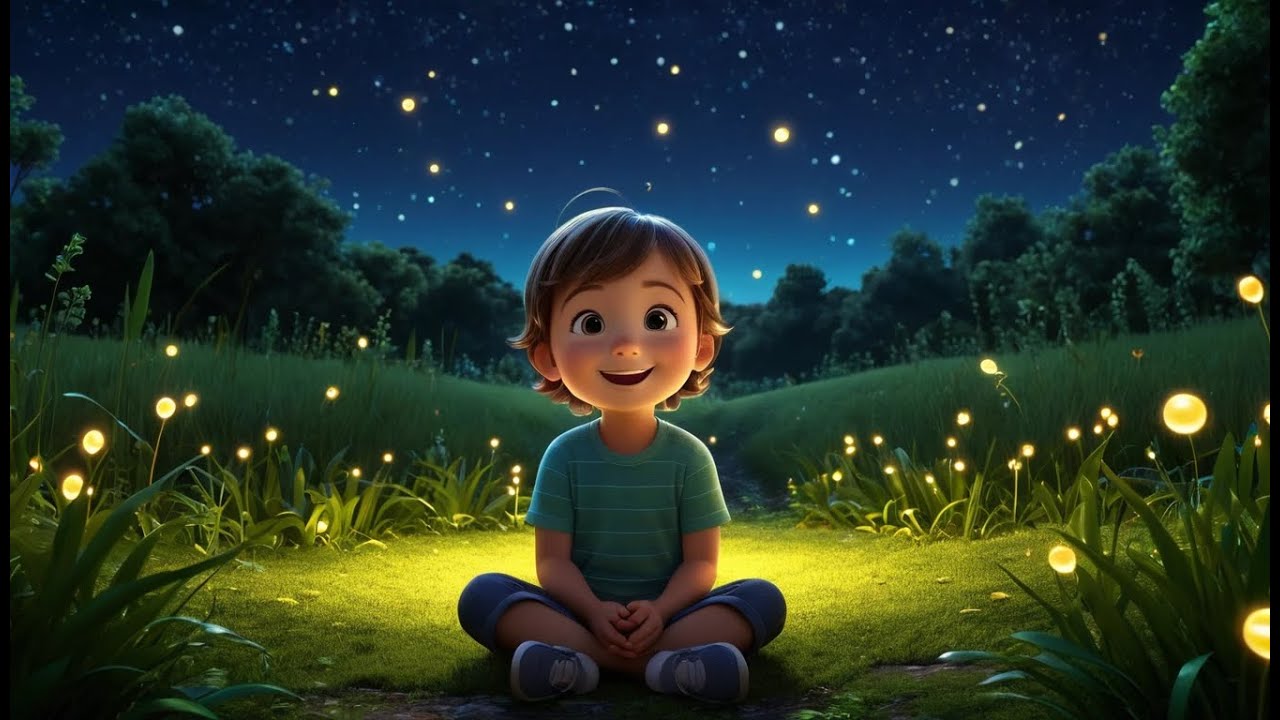 Tiny Glow Worms Light the Skies | Magical Glow Worm Nursery Rhyme for ...