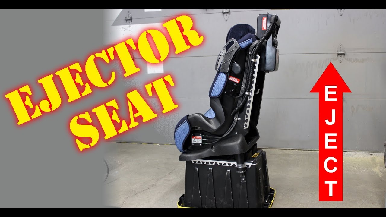 Make ejector seats from childs car seat - YouTube