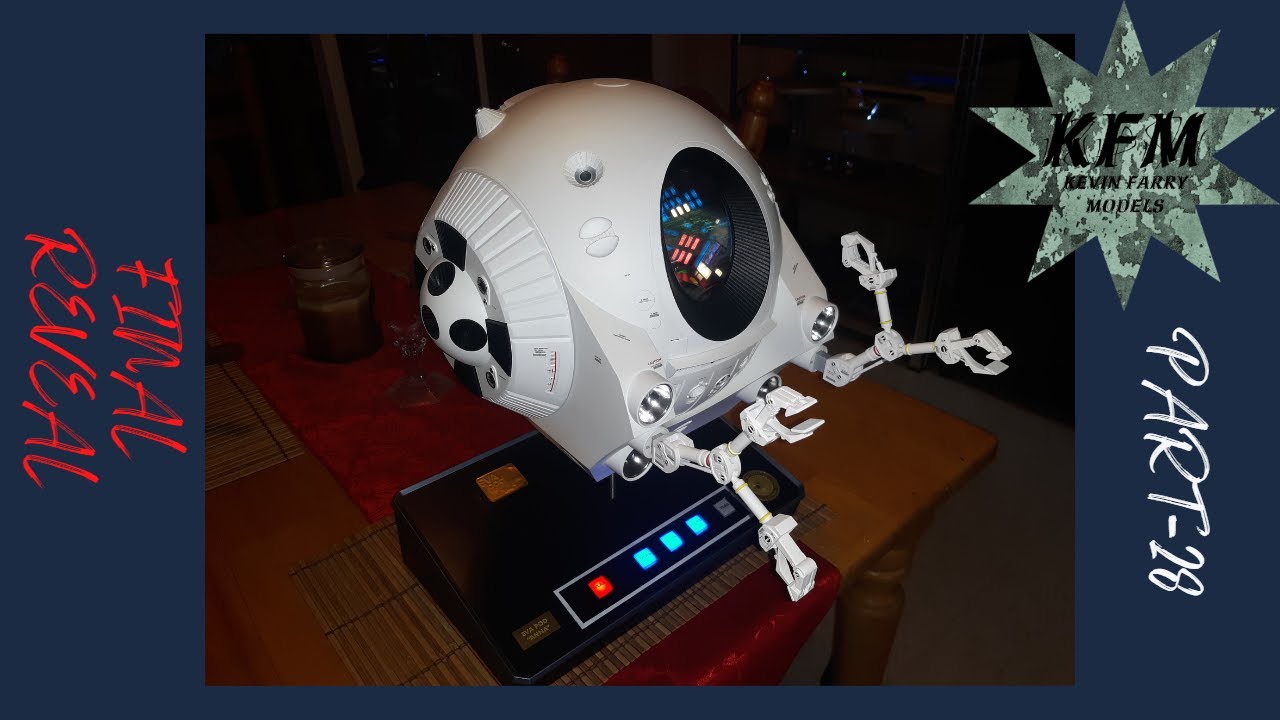 MOEBIUS MODELS 2001 EVA POD PART-28 - YouTube