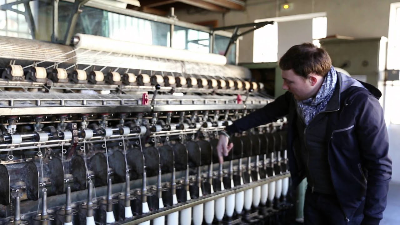 Visite de l'atelier Arpin : au cœur d’une filature bicentenaire - YouTube