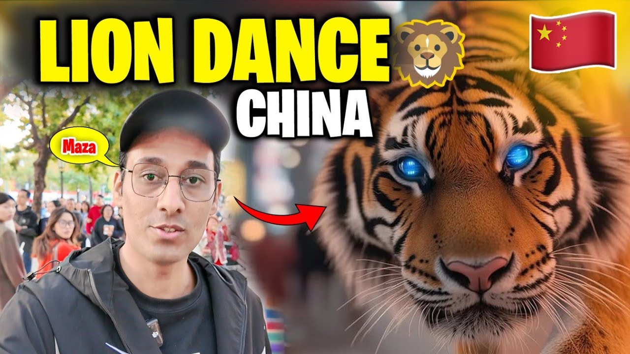 Epic Lion Dance in China 🇨🇳 | Chinese New Year Celebrations & Travel Vlog | Foshan Adventure ...