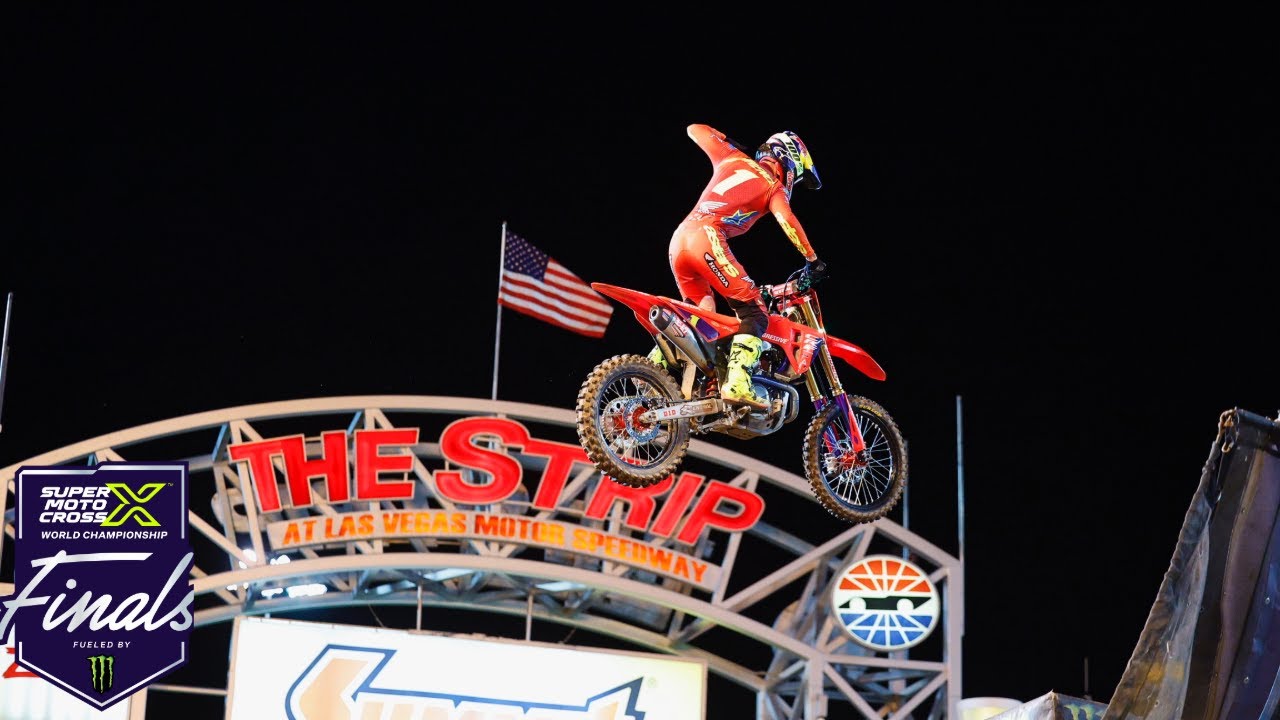 450 Highlights | 2024 SMX World Championship | The Strip at Las Vegas ...