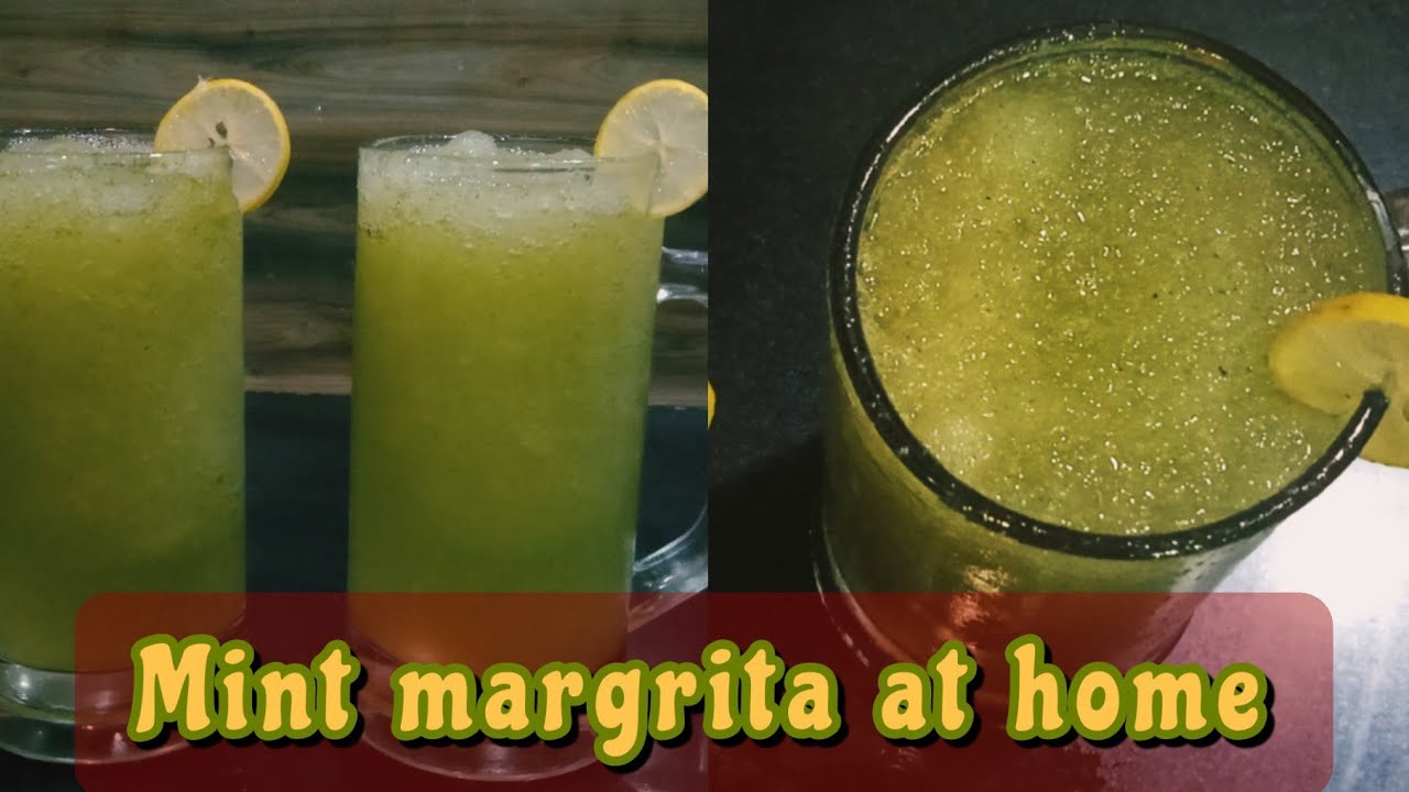 How to make Mint margrita at home♥️||easy and simple recipe||restaurant ...