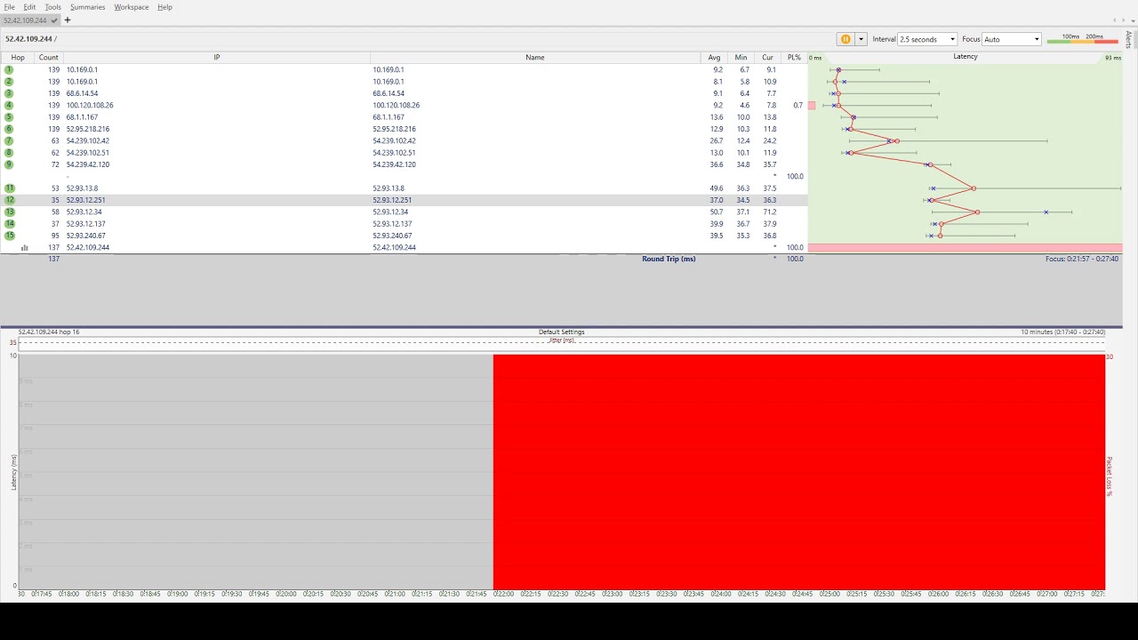 Constant Ping Loss 12/12/18 - YouTube