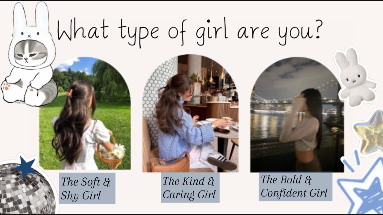 🌟 What Type of Girl Are You? | Fun Personality Quiz 🌟 - YouTube