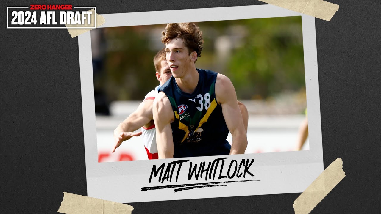 Jack Whitlock - 2024 AFL Draft Prospect | Zero Hanger TV - YouTube