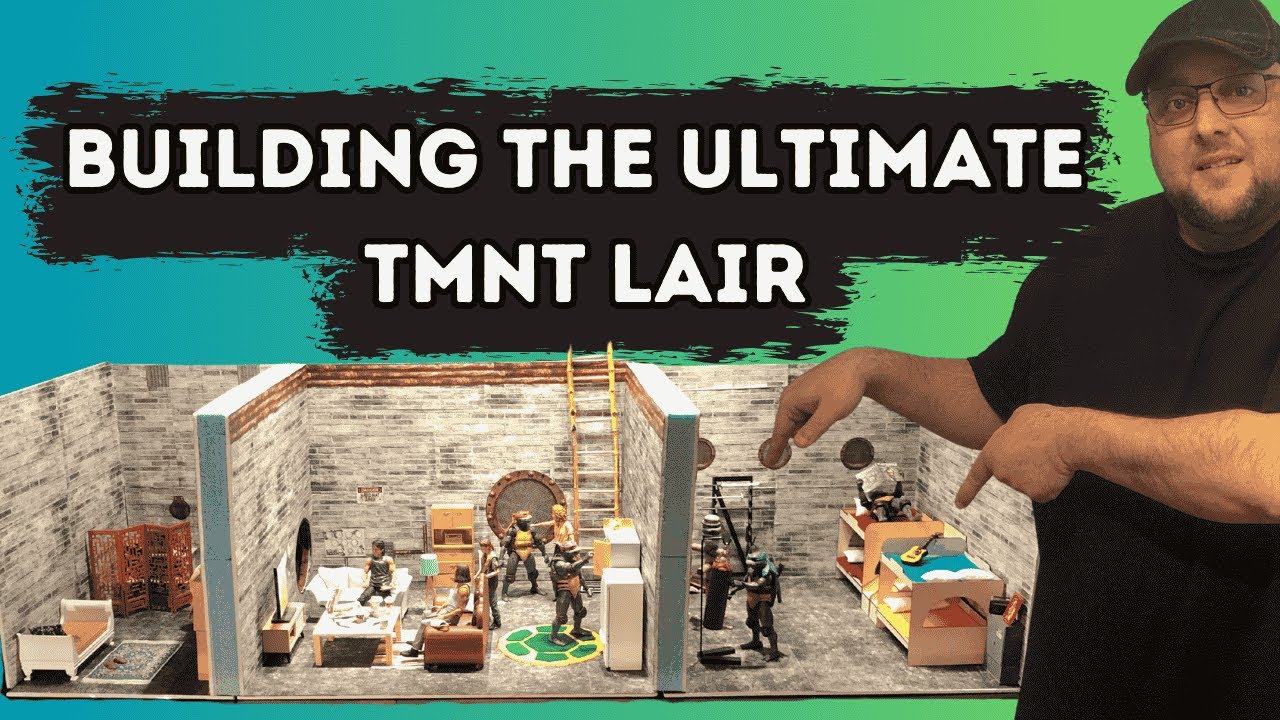 I'm building an epic Teenage Mutant Ninja Turtles diorama! - YouTube