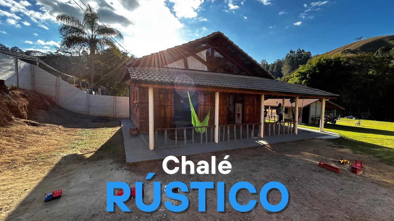 🏡 CHALÉ RÚSTICO COM RIO E CACHOEIRAS – 1.100m² PLANO NA DIVISA ...