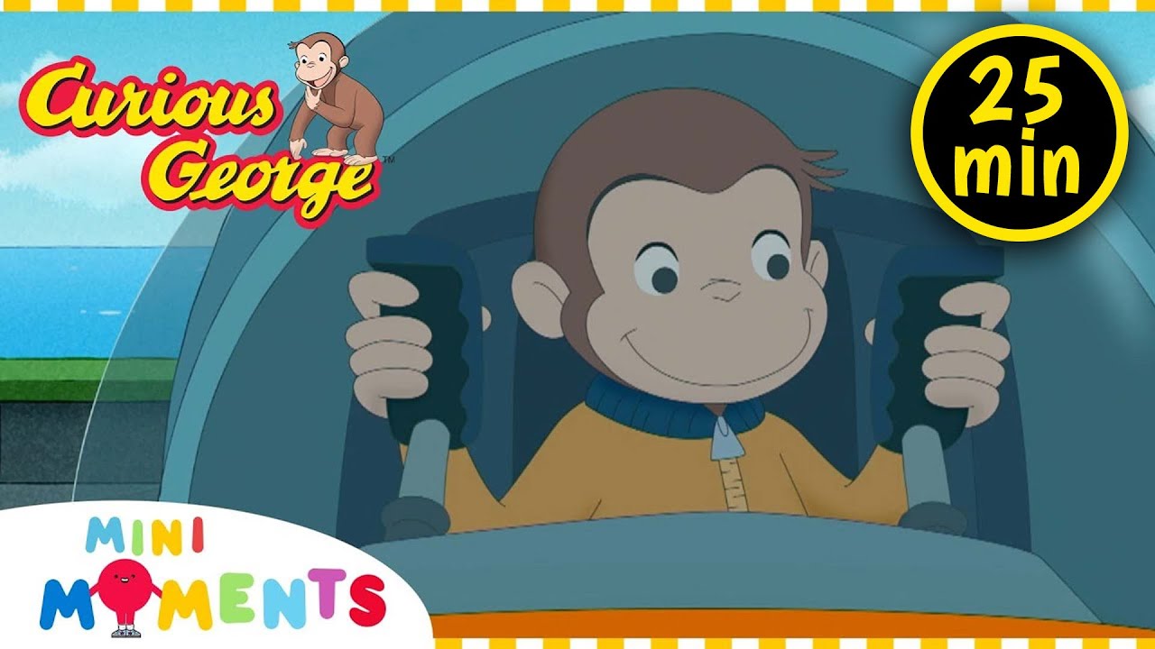 Captain George 🐳 | Compilation | Curious George | Mini Moments - YouTube