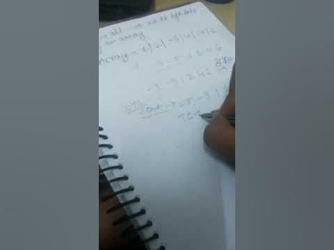 move all negative numbers to the left side of an array question - YouTube