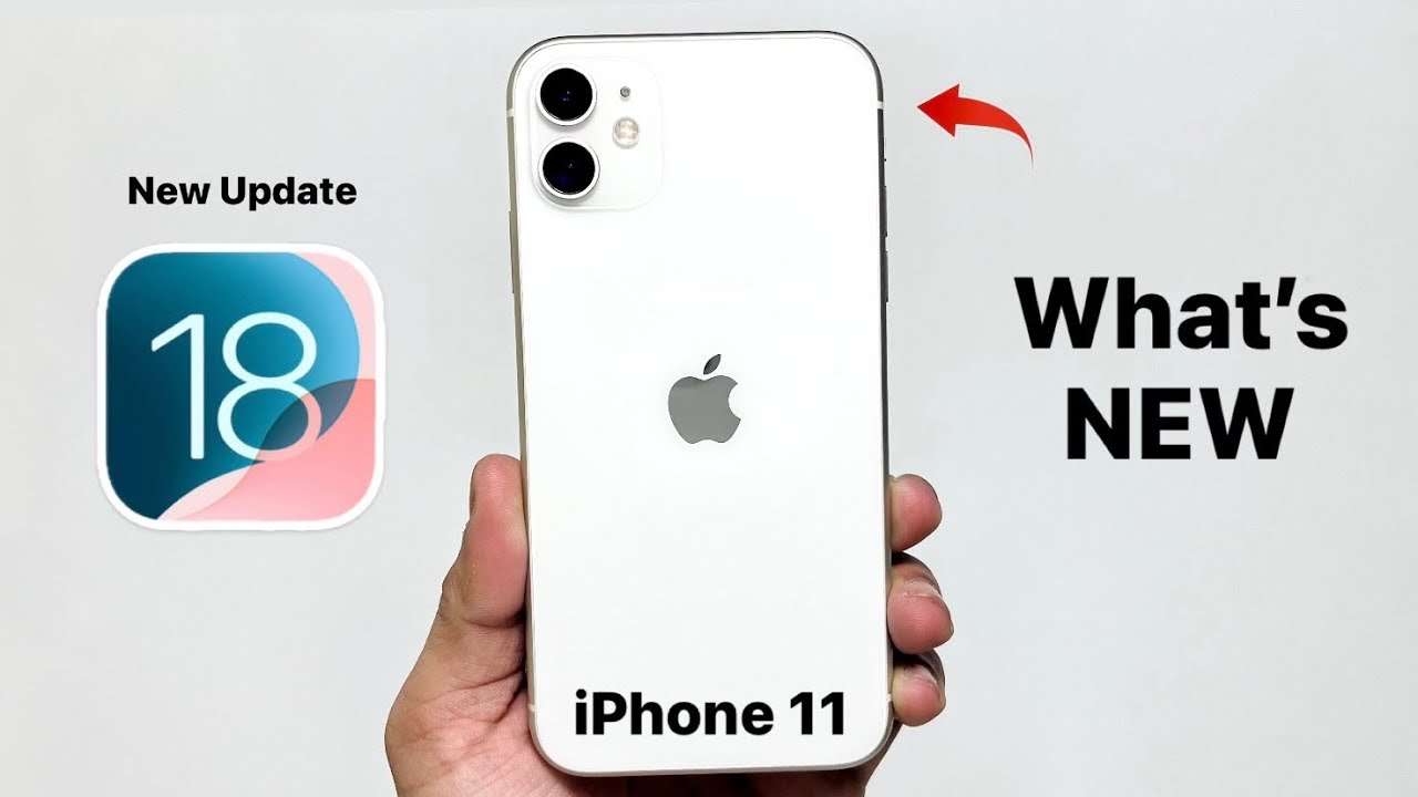 iPhone 11 on iOS 18 - What's New on iPhone 11 - iOS 18 Top Notch ...