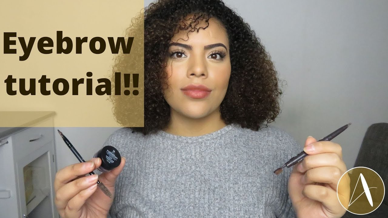 Eyebrow tutorial!! - YouTube