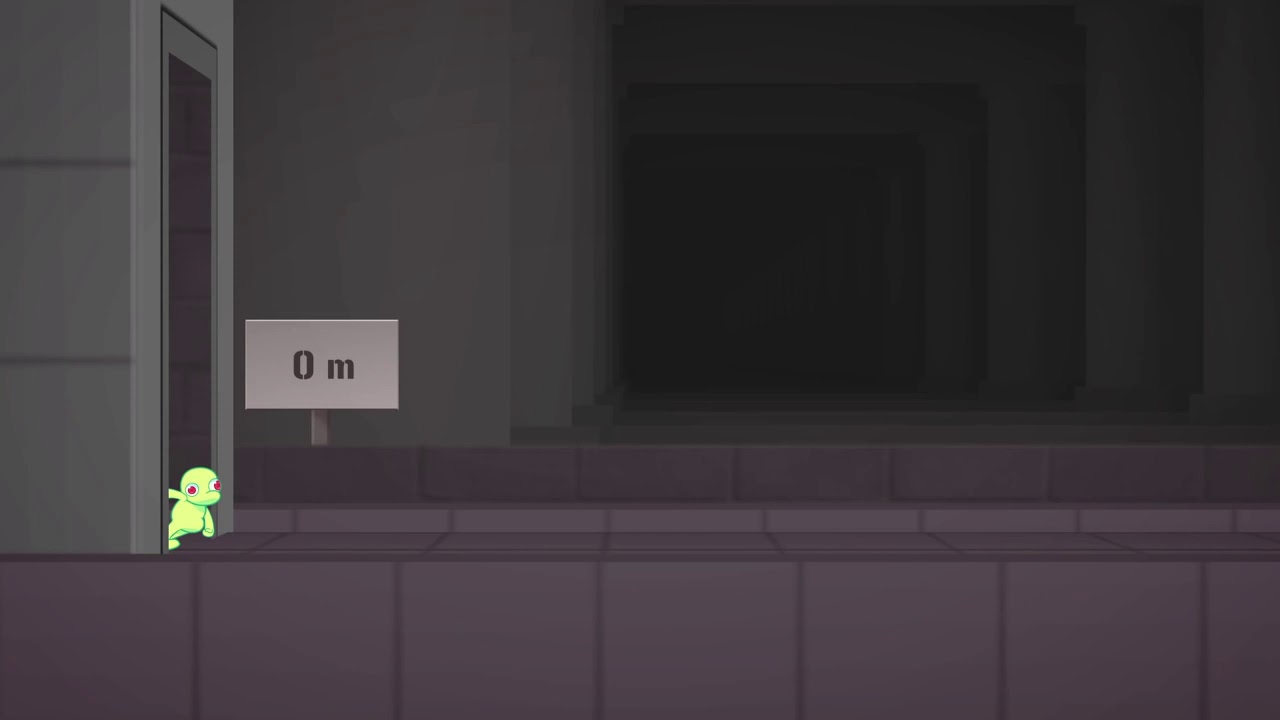 Little runmo run's away from the meatball man - YouTube