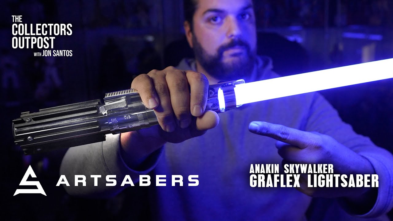 Artsabers Anakin Skywalker Graflex Lightsaber : Unboxing & Quick Look ...