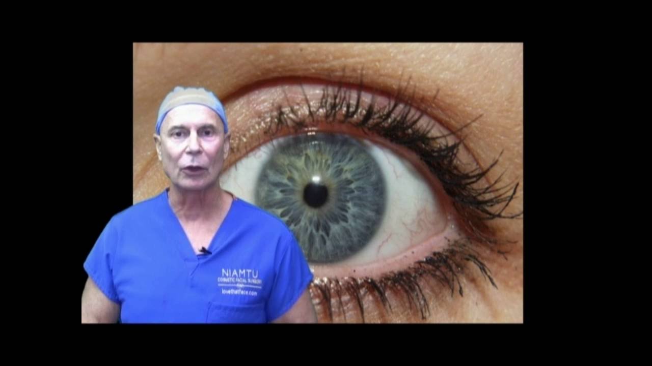 Subciliary Lower Lid Blepharoplasty by Dr. Joe Niamtu, III - YouTube