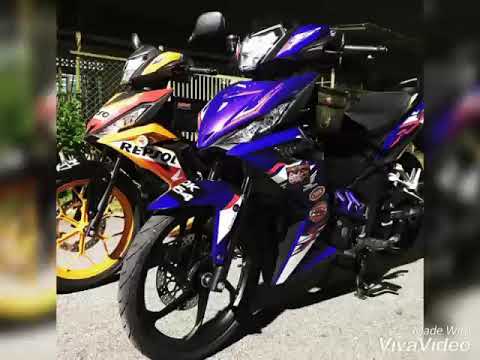 RS150R standard & modified - YouTube